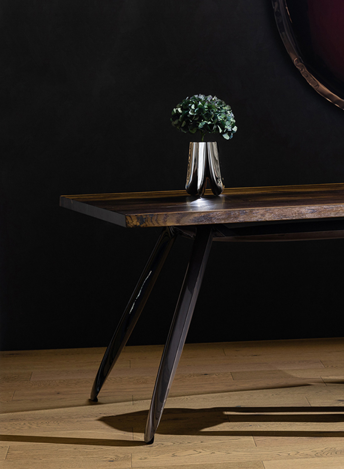 Nogi Table by Zieta Studio – Minimalist Steel Table Base - Zieta Studio