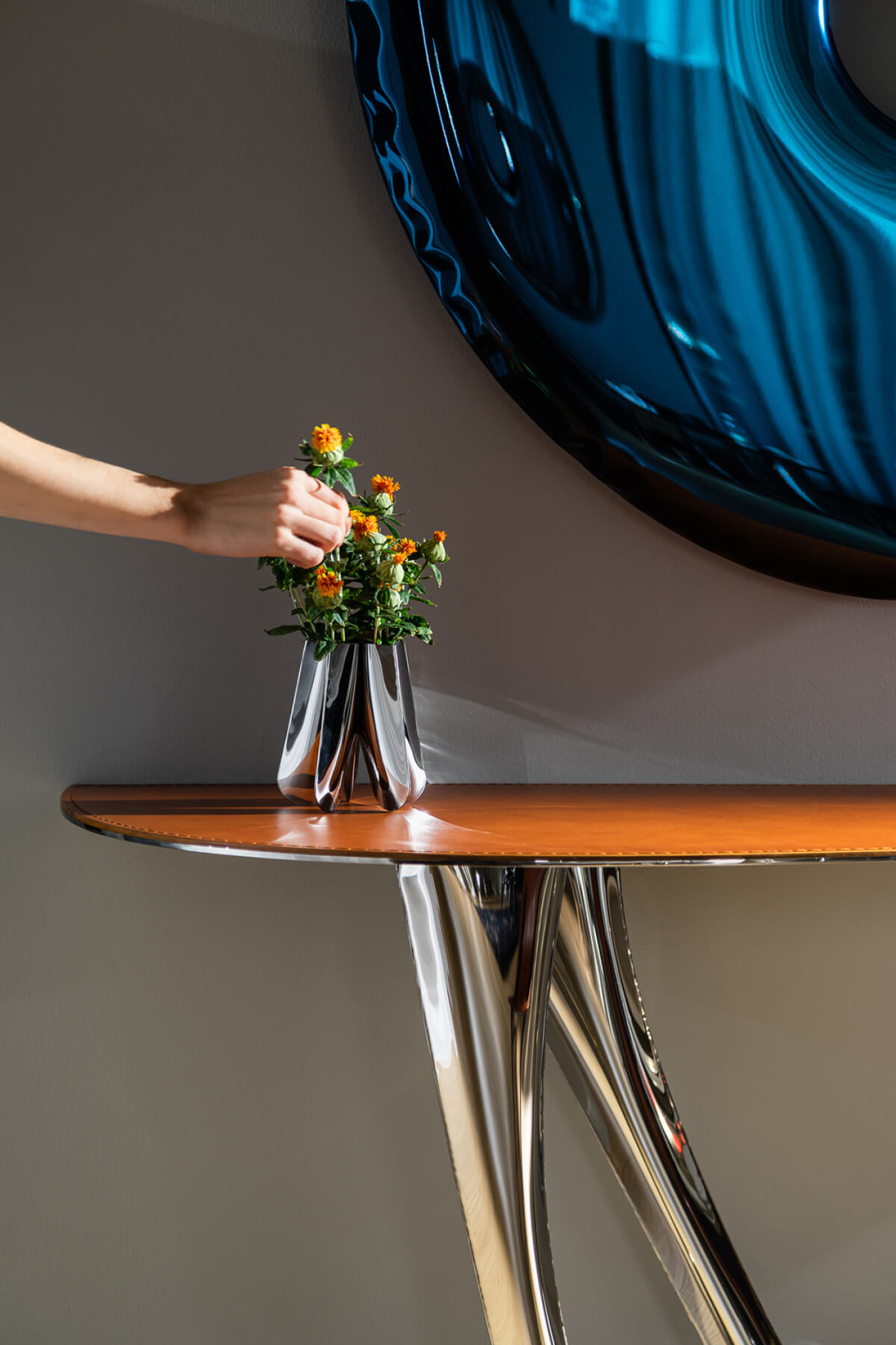 Rotation Vase by Zieta Studio – Harmonious Steel Design - Zieta Studio