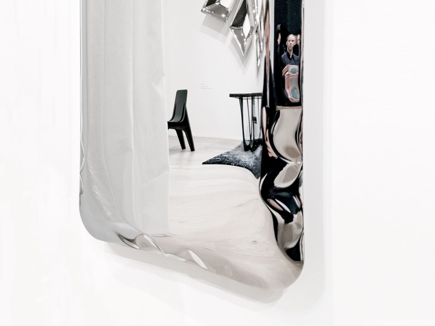 Zieta Tafla IQ - steel, rectangular mirror - Zieta Studio